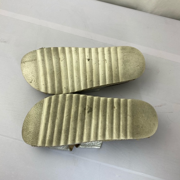 Nature Breeze | Shoes | Nature Breeze Silver Wedge Sandals | Poshmark